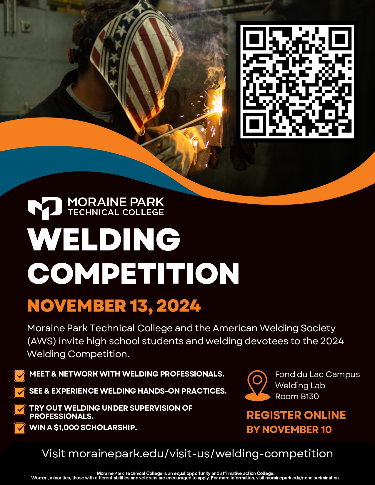 ?Join Us 11/13 for Moraine Park Technical College - Welding Competition ...