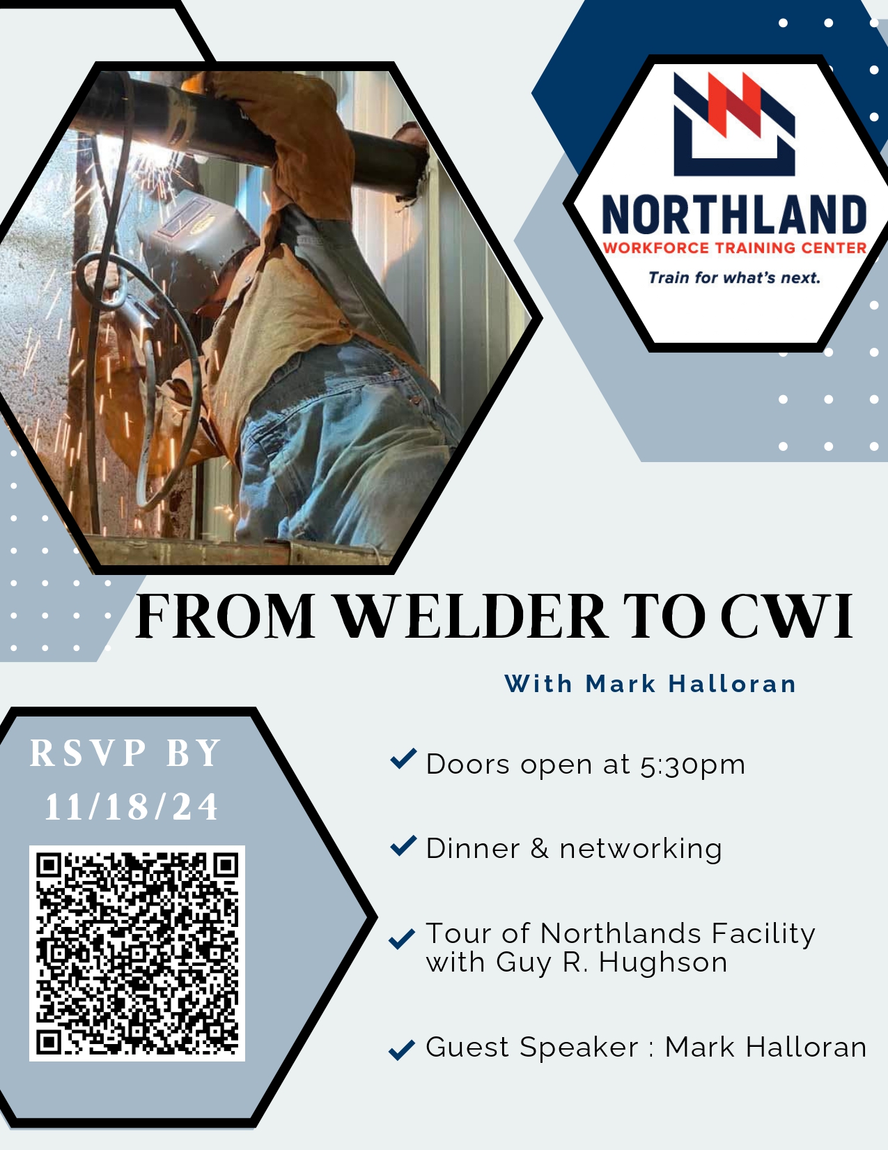 ?Join Us 11/21 for From Welder to CWI & a tour of Northland Workforce ...